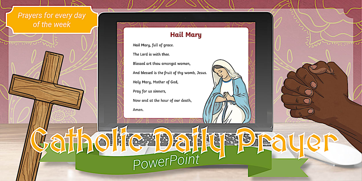 Catholic Daily Prayers PowerPoint for Primary Schools