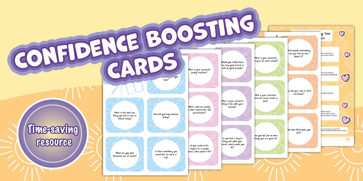 Foundation Phase Life Skills - Confidence Boosting Conversation Cards