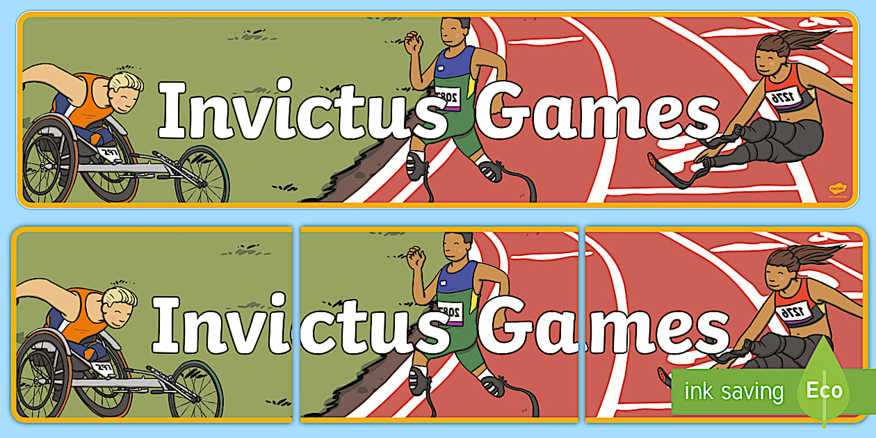 Invictus Games Display Banner (teacher made) - Twinkl