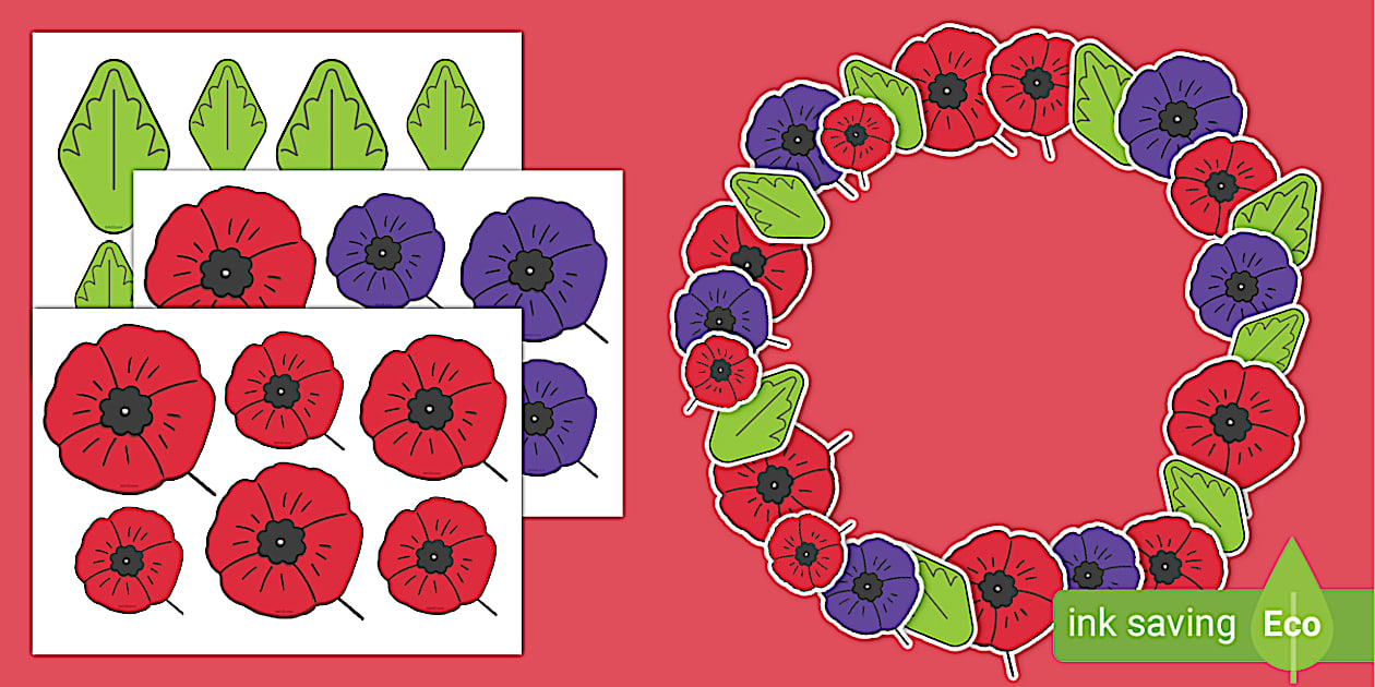 Remembrance Day Poppy Wreath