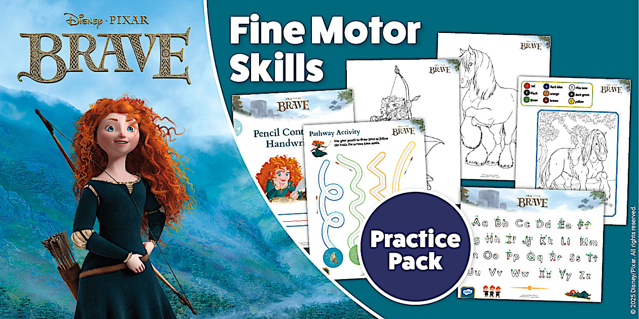 Brave: Fine Motor Skills Activity Pack