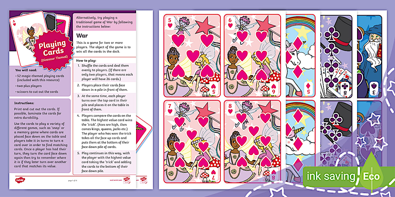 Playing Cards (Magic-Themed)
