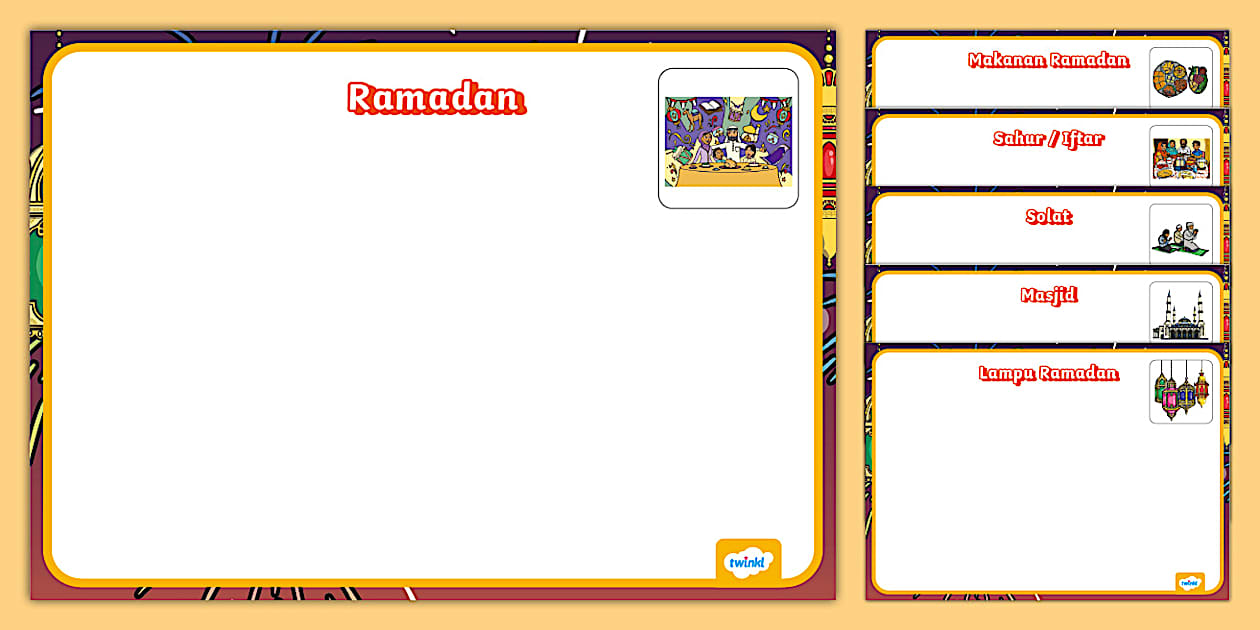 Aktiviti Lukisan Ramadan (Hecho por educadores) - Twinkl