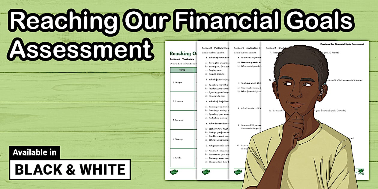 Financial Literacy Assessment for Grade 6