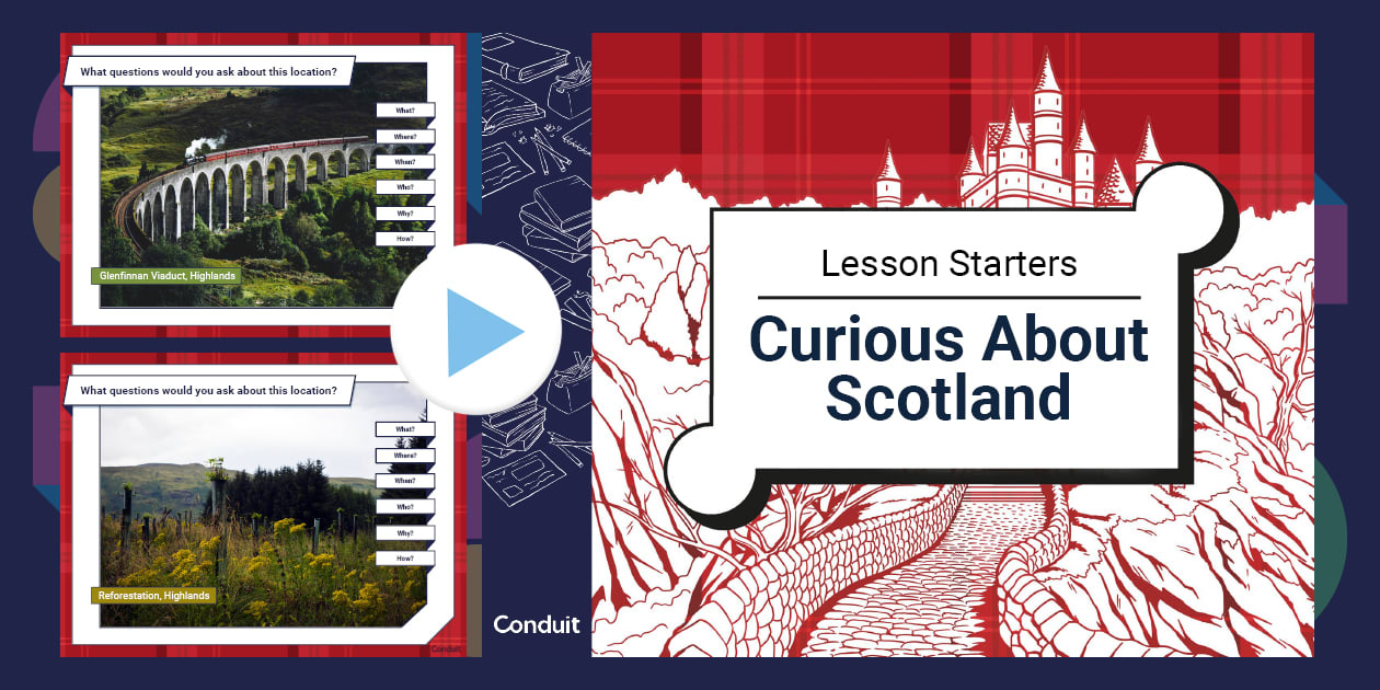Curious About Scotland Lesson Starters (Teacher-Made)