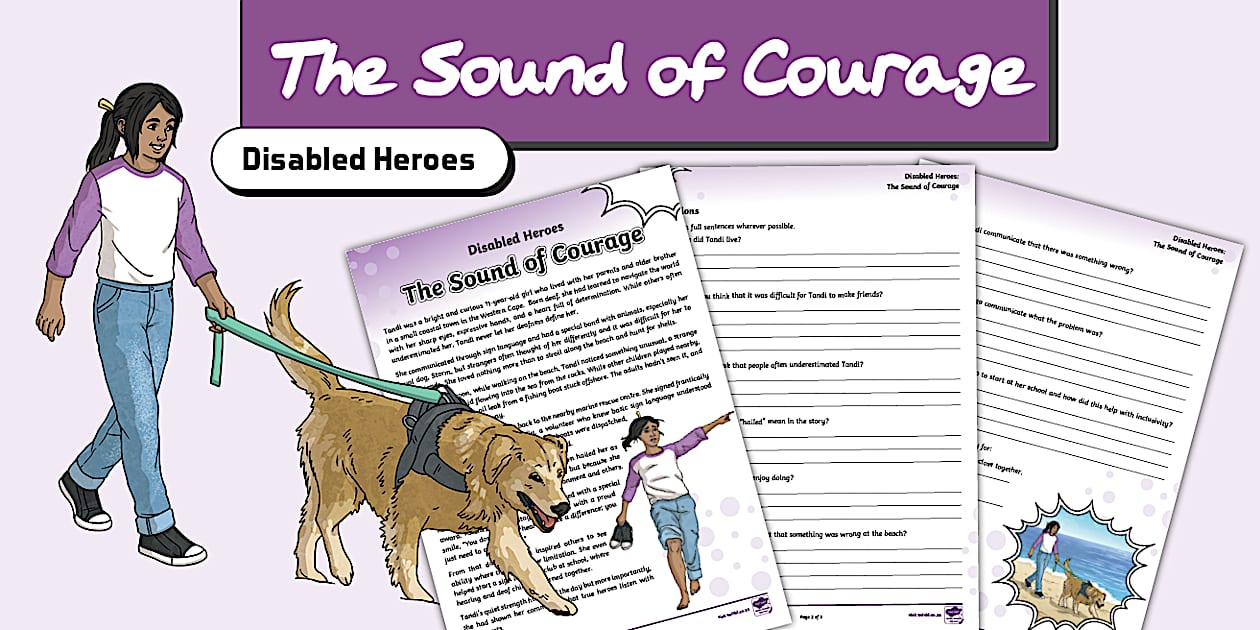 The Sound of Courage - Disabled Stories - Comprehension