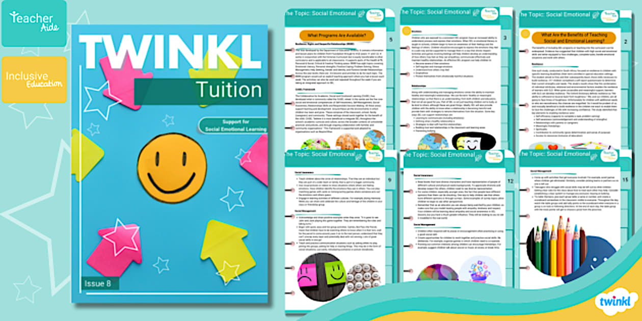 Twinkl Tuition - Social and Emotional Learning Magazine