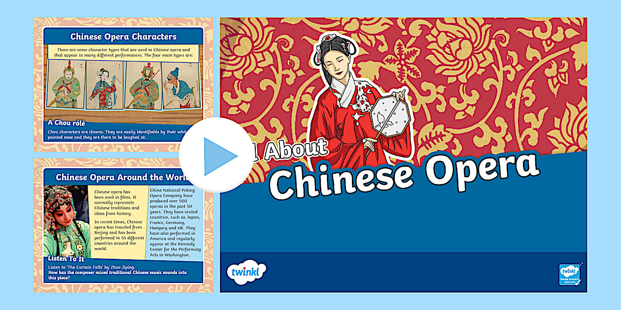 👉 KS2 All About Chinese Opera Music PPT - Twinkl