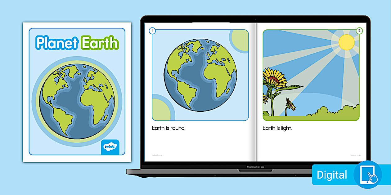 Planet Earth Early Emergent Reader eBook | Twinkl USA