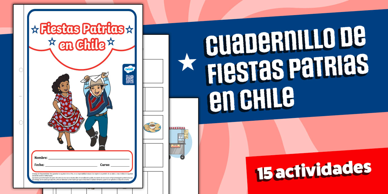 Cuadernillo | Fiestas | Patrias | 18 Septiembre | 1° Básico