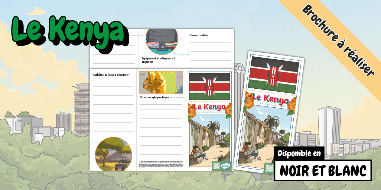 Brochure : Le Kenya - Twinkl Géographie