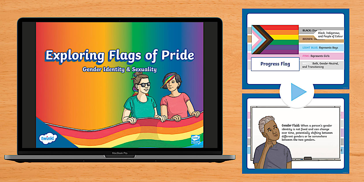 Exploring Flags of Pride: Junior PowerPoint - Twinkl