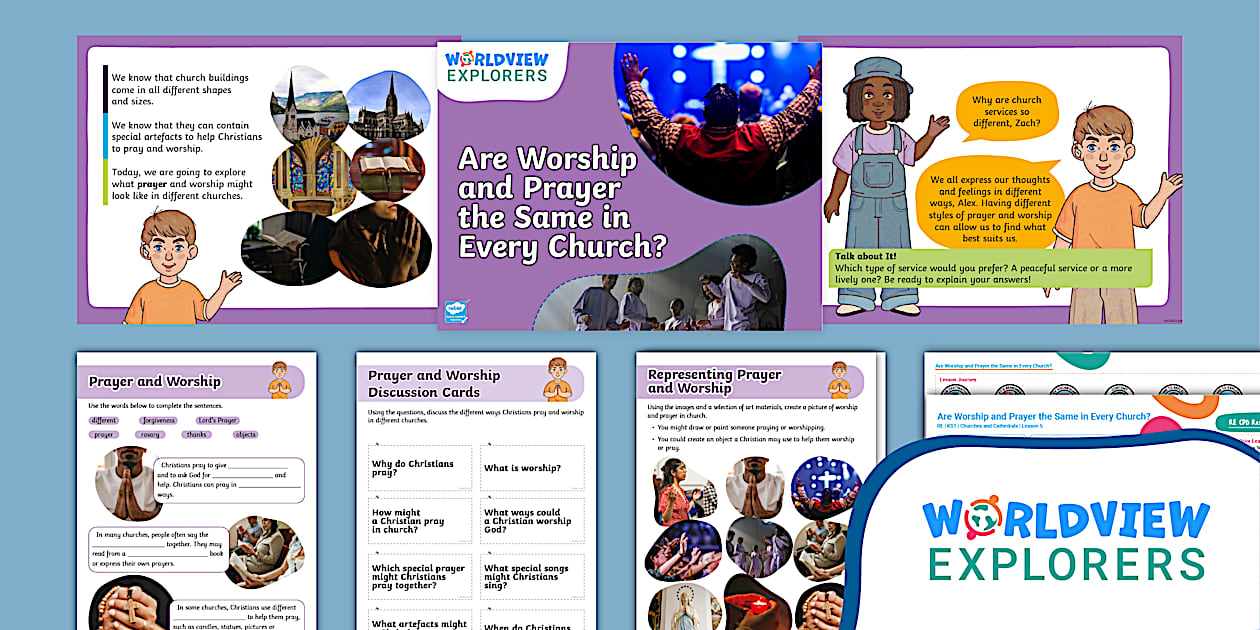RE: Churches and Cathedrals: KS1 Lesson Pack 5 - Twinkl