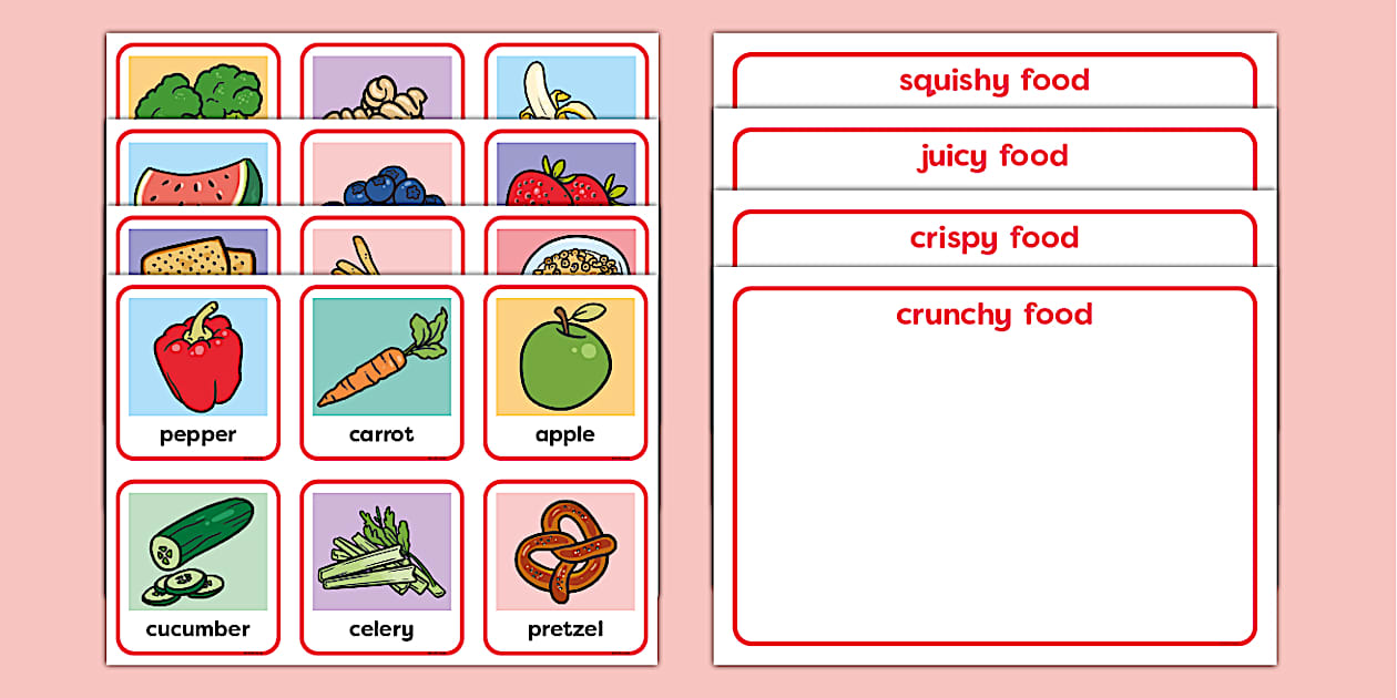 Editable Food Sorting Activity (l'enseignant a fait)