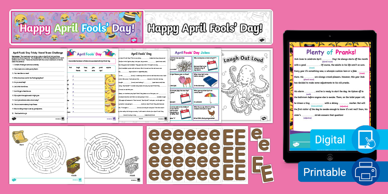 FREE April Fools' Day Activities | Resources | Twinkl USA