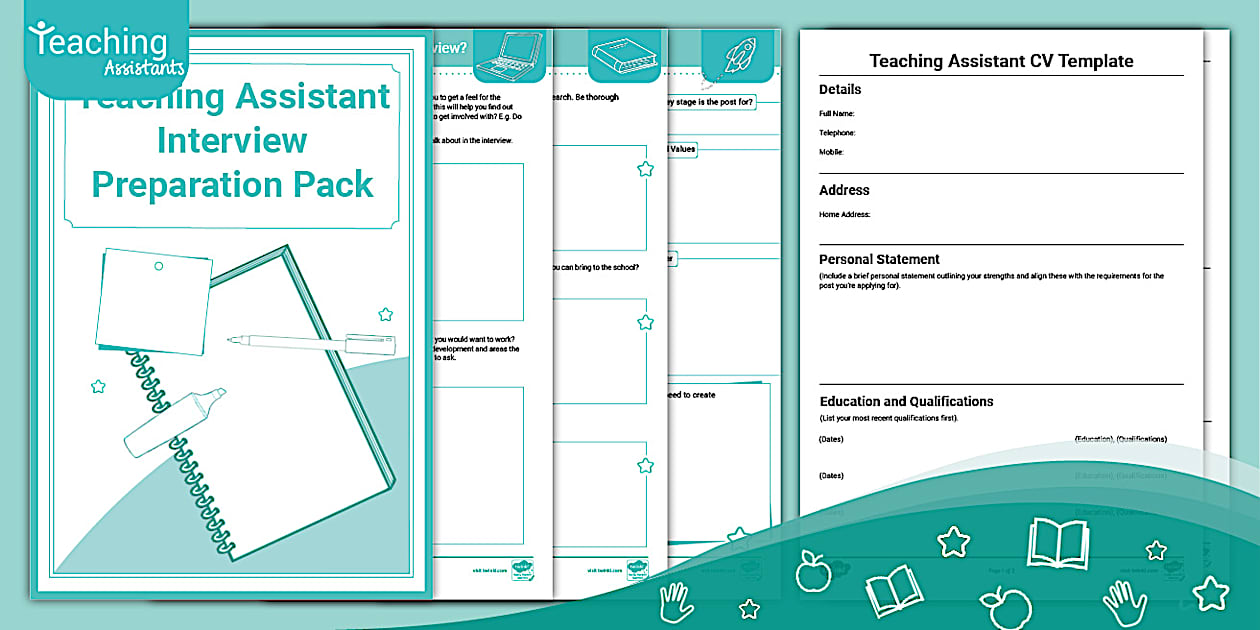 Teaching Assistant Job Interview Resource Pack - Twinkl