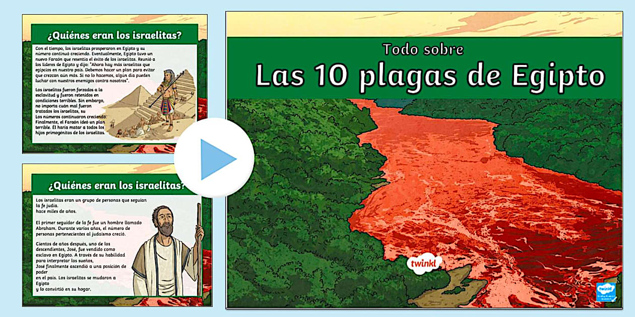 PowerPoint: Las 10 plagas de Egipto | Twinkl - Twinkl