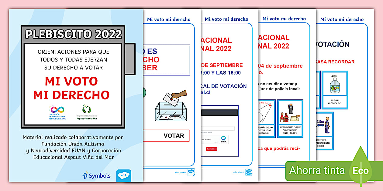 FREE! - PDF: Mi voto, mi derecho (teacher made) - Twinkl
