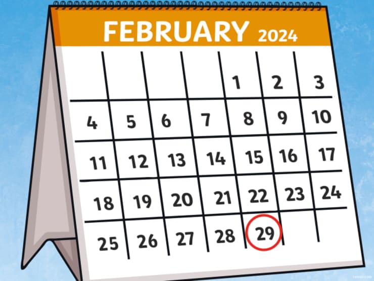 29 กุมภาพันธ์ 2567 - ปีอธิกสุรทิน (Leap Year)