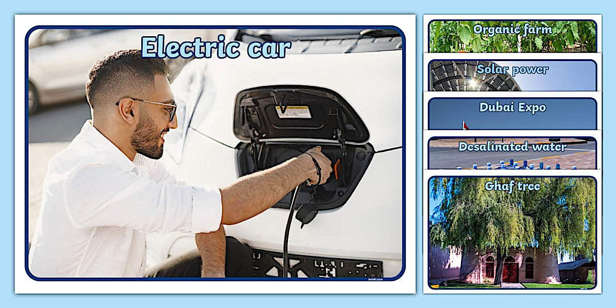 Sustainability UAE Environmental Photo Pack (teacher made)