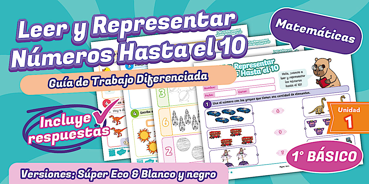 Guía Matemática | Números | Correspondencia numérica