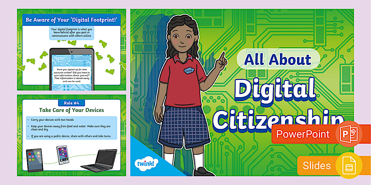 * NEW * NZ All About Digital Citizenship PowerPoint