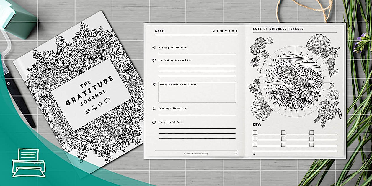 Mandala | The Gratitude Journal | Twinkl Busy Bees - Twinkl