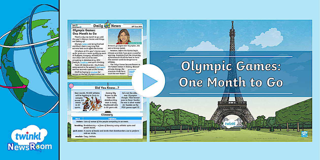 Olympic Games: One Month to Go | Twinkl Resources - Twinkl