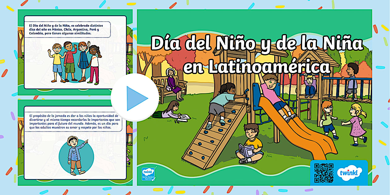 PowerPoint: Día del Niño y de la Niña en Latinoamérica