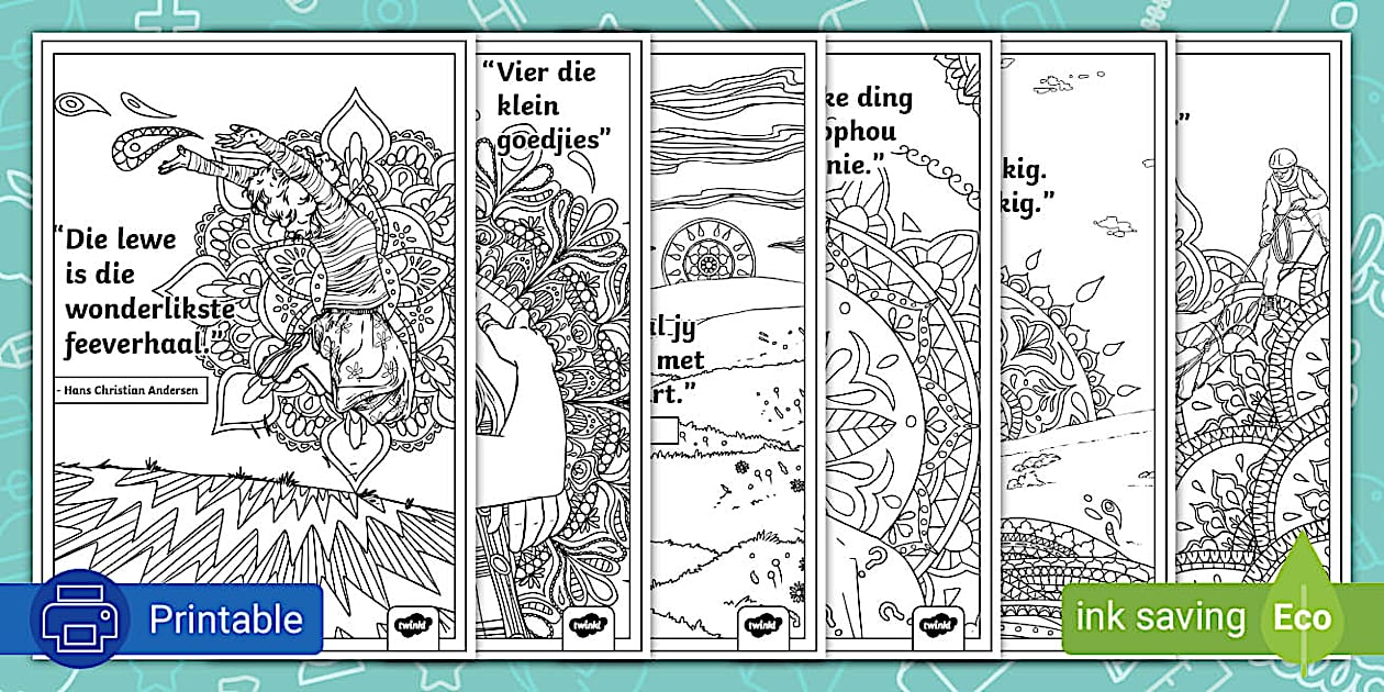 Klaskamer Inspirasie Bedagsaamheid Inkleur Bladsye