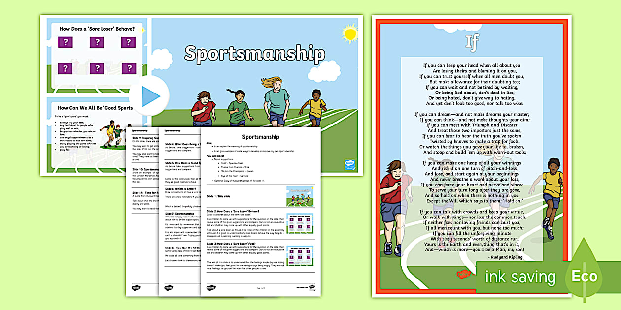 Sportsmanship Assembly (teacher made) - Twinkl