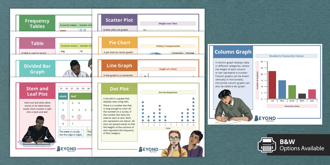 Types of Data Display Poster Pack (Teacher-Made) - Twinkl
