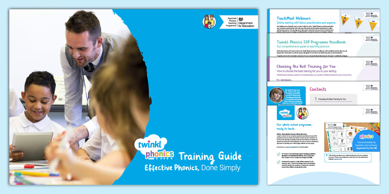 Phonics Training Guide - Primary Resources (teacher made)