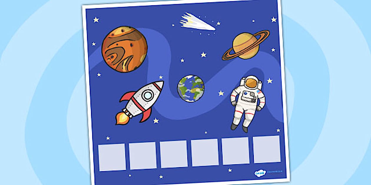 Space-Themed Visual Timetable Display (teacher made)