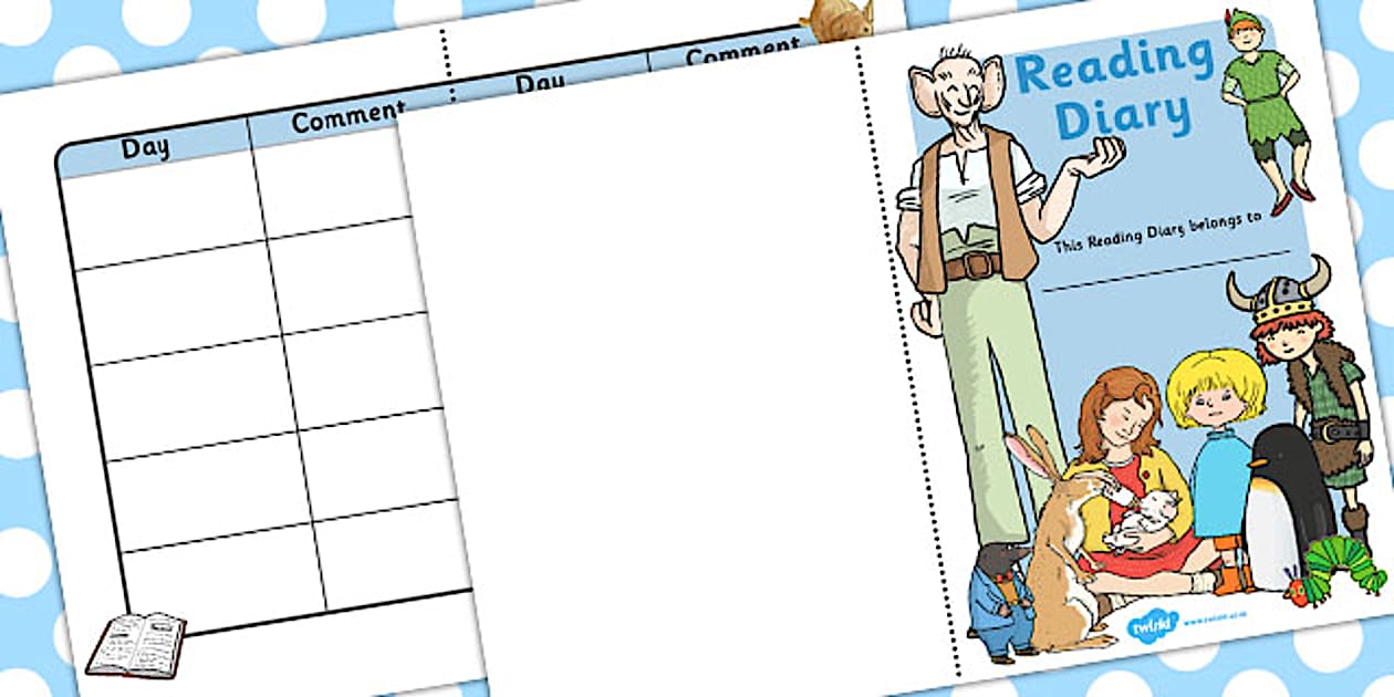 School Role Play Reading Diary (Teacher-Made) - Twinkl