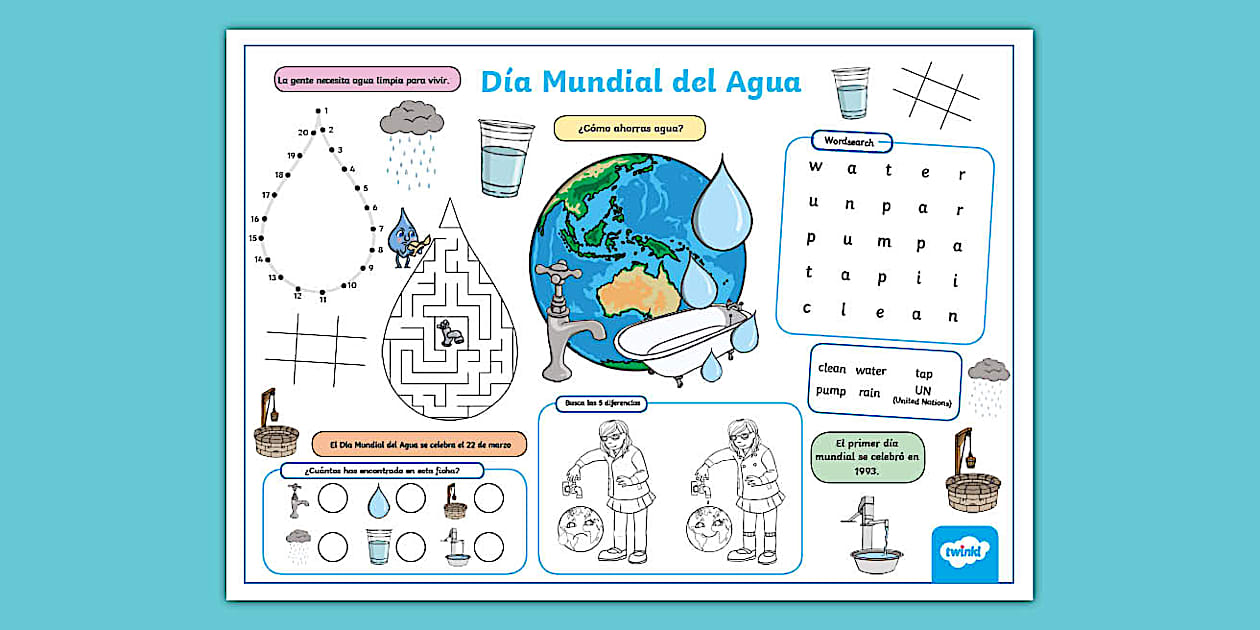 Ficha de actividad: Día Mundial del Agua