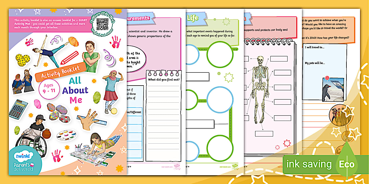 All About Me! Activity Booklet (Ages 9 - 11) (Teacher-Made)