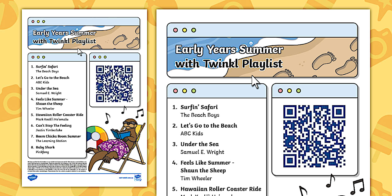 Early Years Summer with Twinkl Playlist