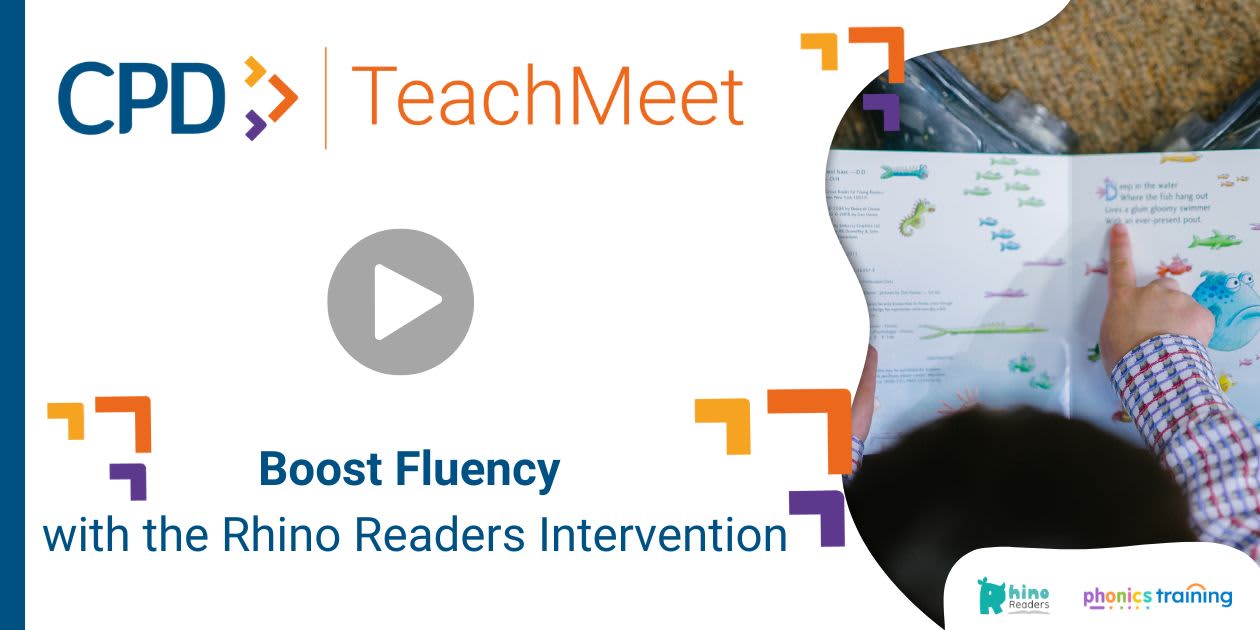 TeachMeet - Boost Fluency with the Rhino Readers Intervention