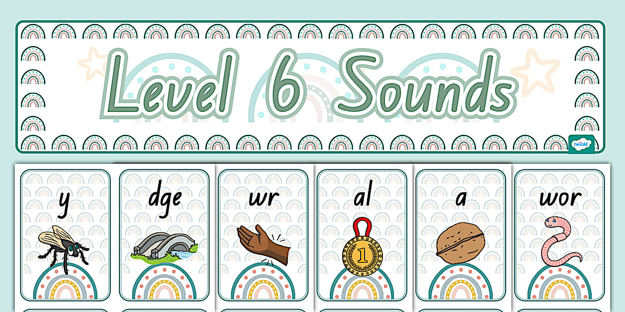 Level 6 Mnemonics Classroom Display Pack (teacher made)