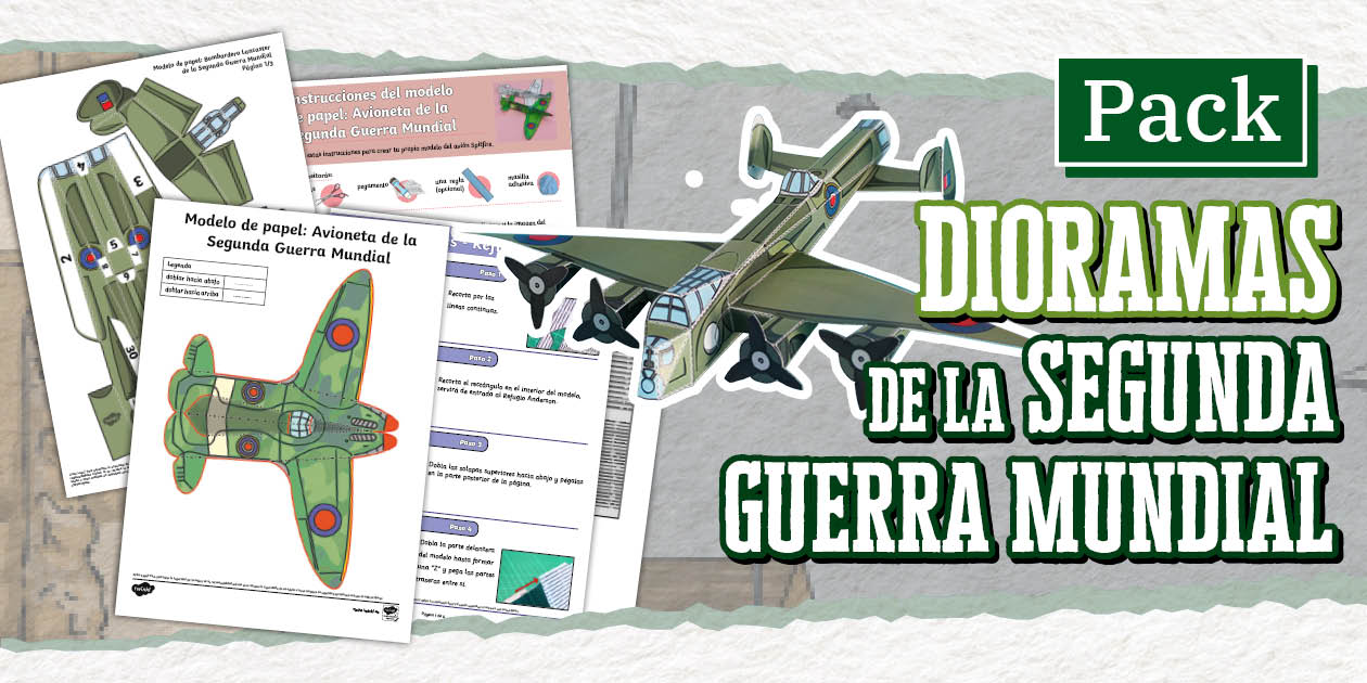 Pack de recursos: Dioramas de la Segunda Guerra Mundial