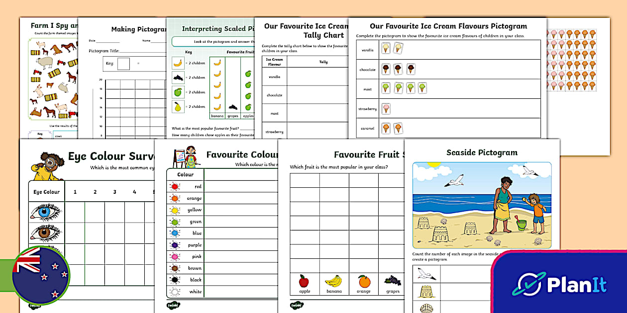 Phase 1 Statistics: Pictograms Supporting Activity Pack