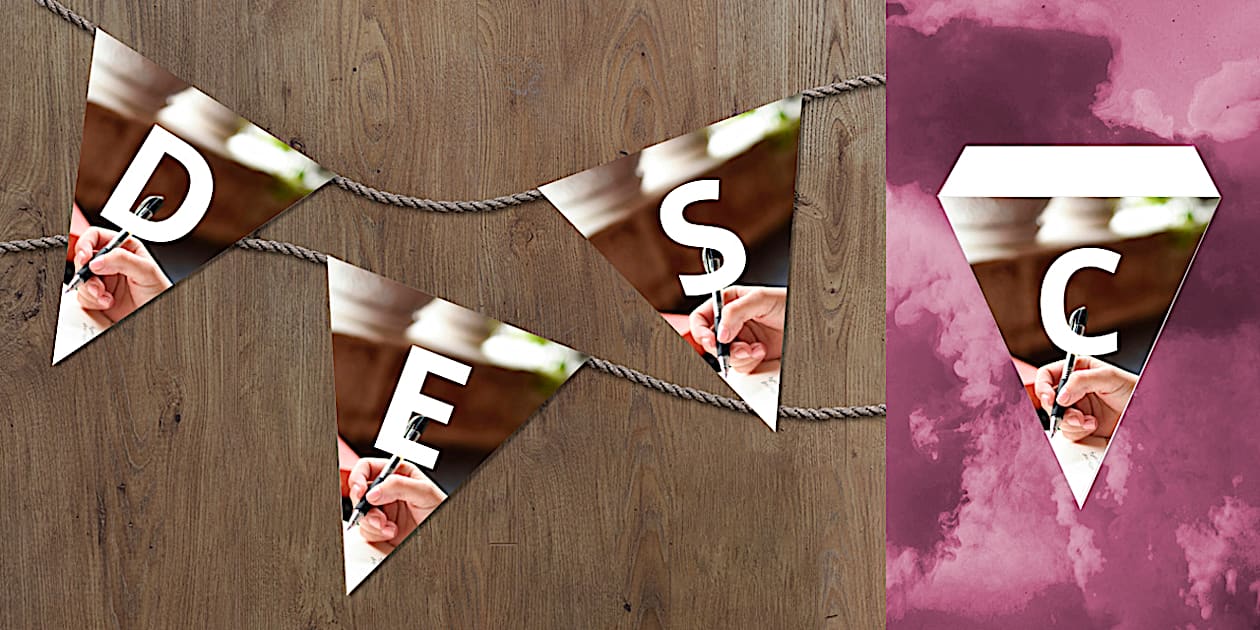 Descriptive Writing Display Bunting (teacher made) - Twinkl