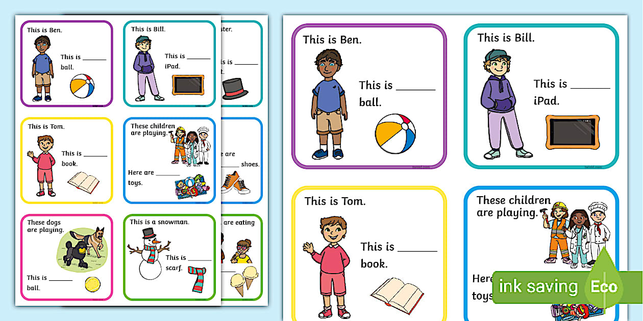 Editable His, Her, Their And Its Fill In The Pronoun Cards
