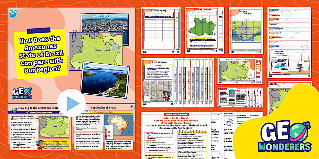 Geo Wonderers KS1: Climate Zones and Biomes Lesson Pack 4