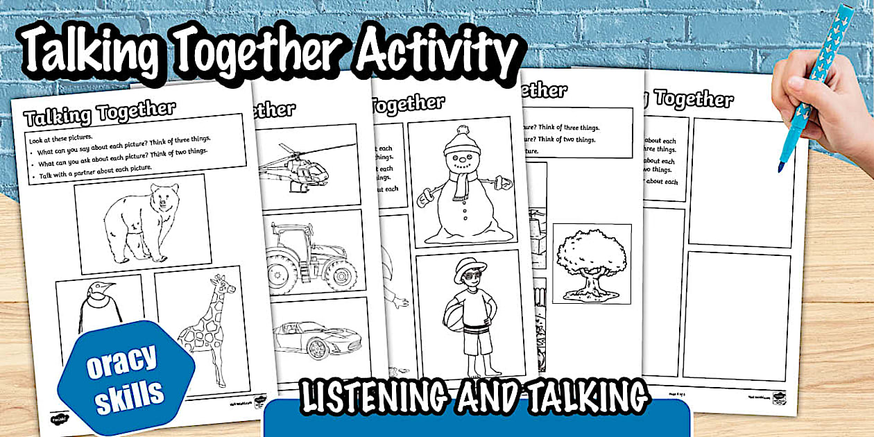 Talking Together Activity Sheet