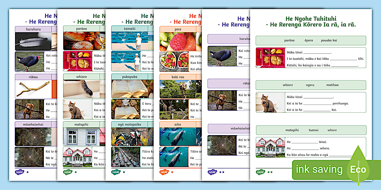 He Ngohe Tuhituhi (teacher made) - Twinkl
