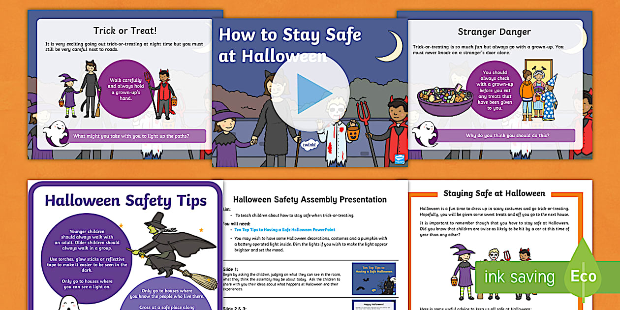 KS1 Safety at Halloween Activity Pack (teacher made)