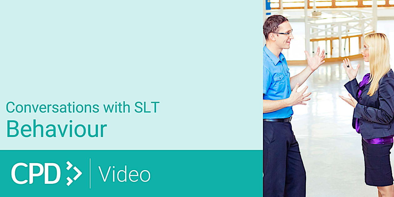 How to Talk to SLT About Behaviour CPD Video (teacher made)