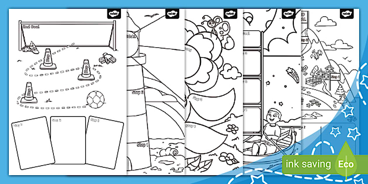 Goal Setting for Kids (teacher made) - Twinkl